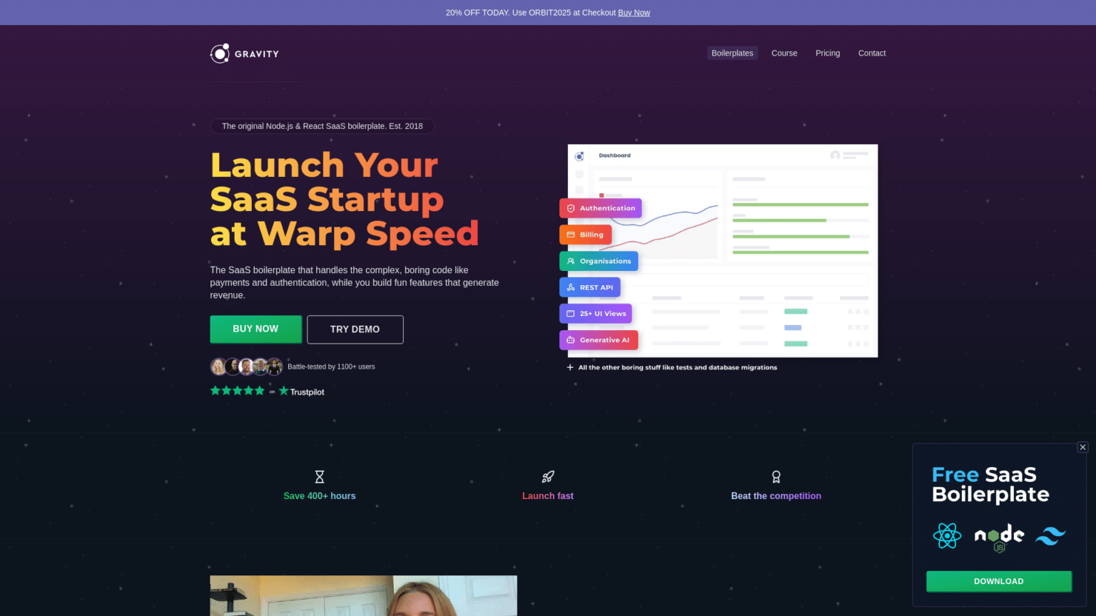 Top 10 React SaaS Boilerplates 2025