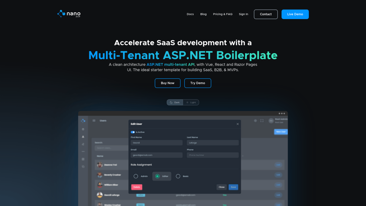 Top 9 ASP.NET SaaS Boilerplates 2025 馃槏 Top 9 ASP.NET SaaS Boilerplates 2025 馃槏