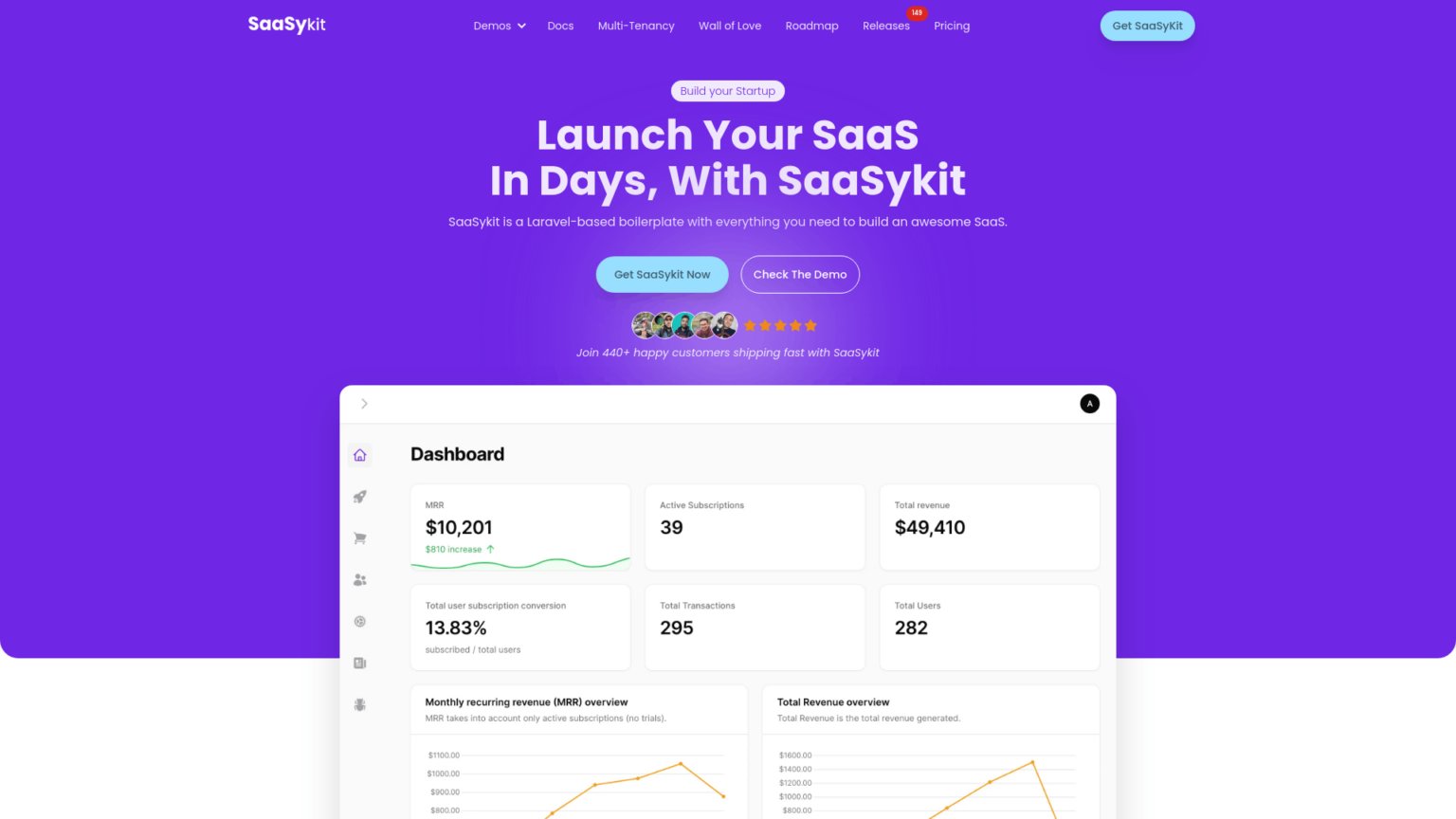 Top 13 Laravel SaaS Boilerplates 2025