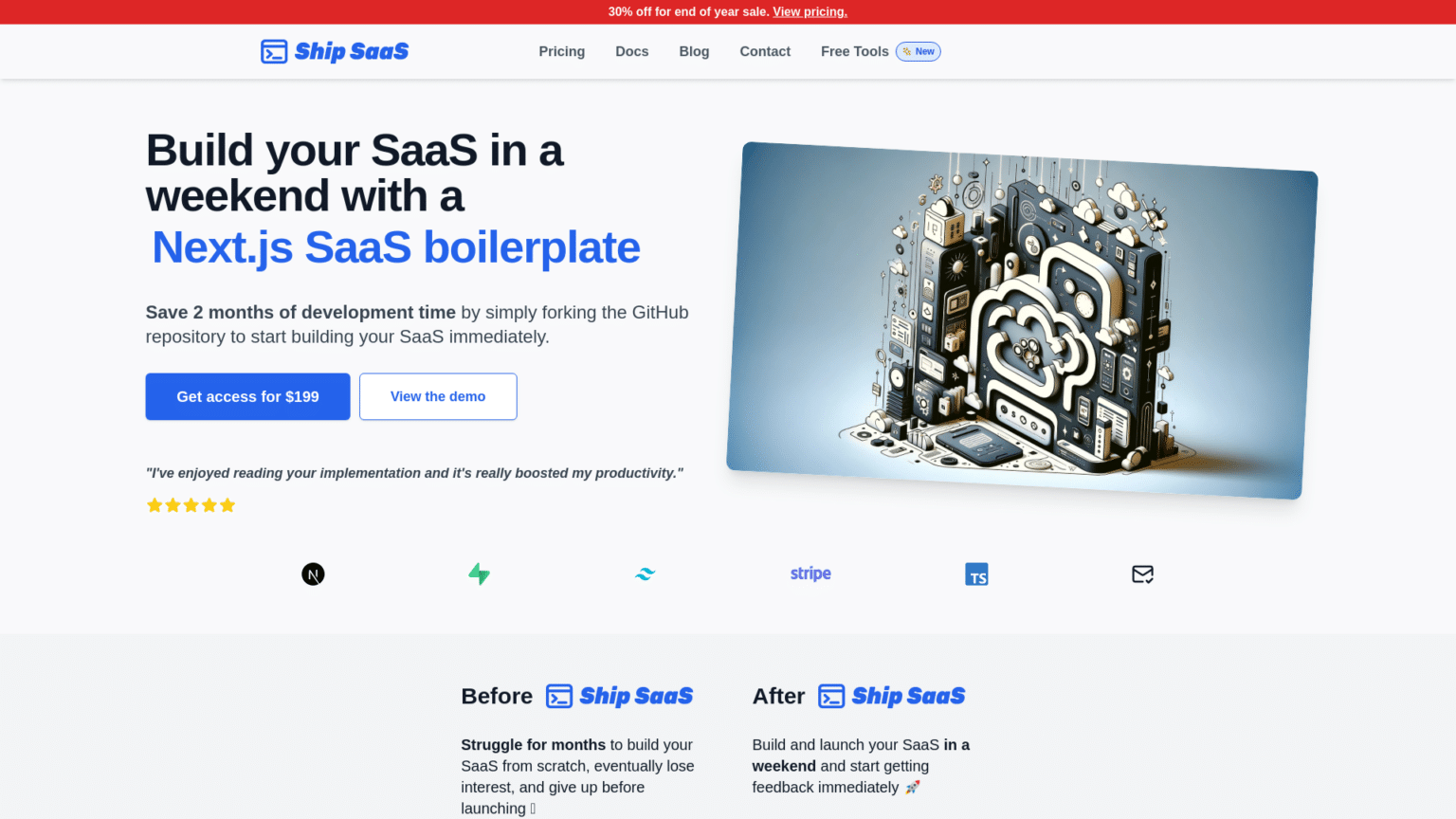 Top 70 Next.js SaaS Boilerplates 2025