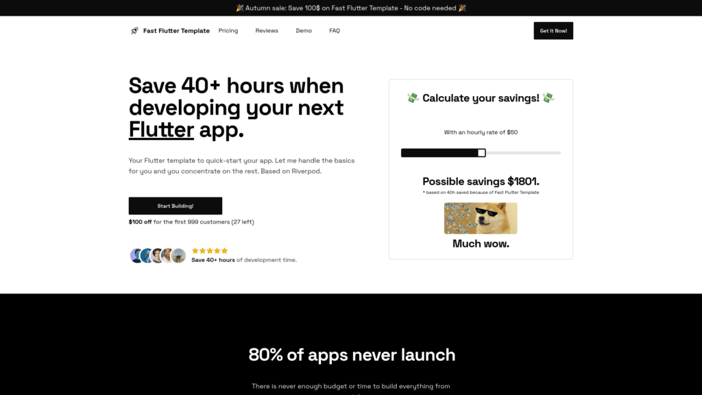 Fast Flutter Template