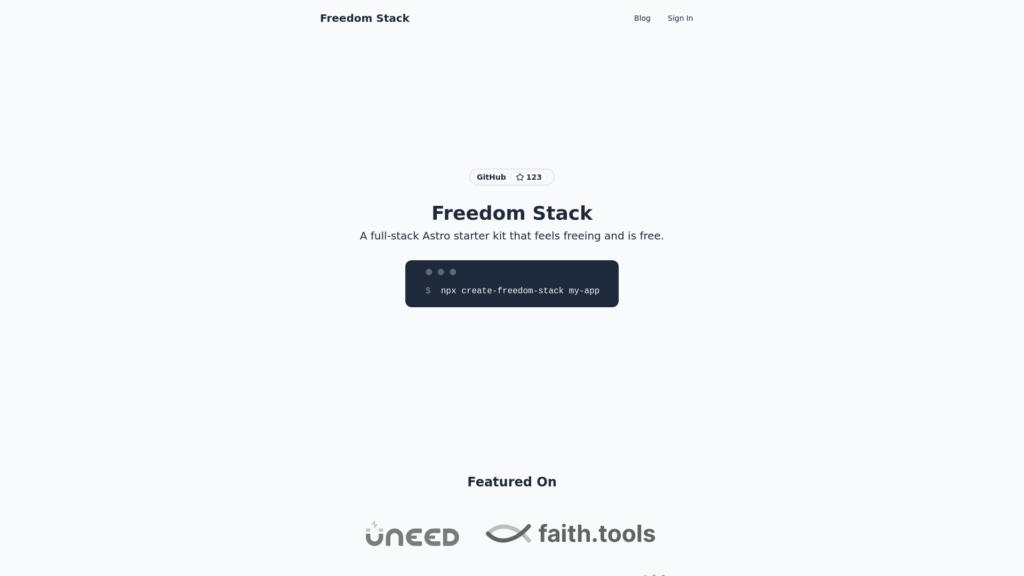 Freedom Stack